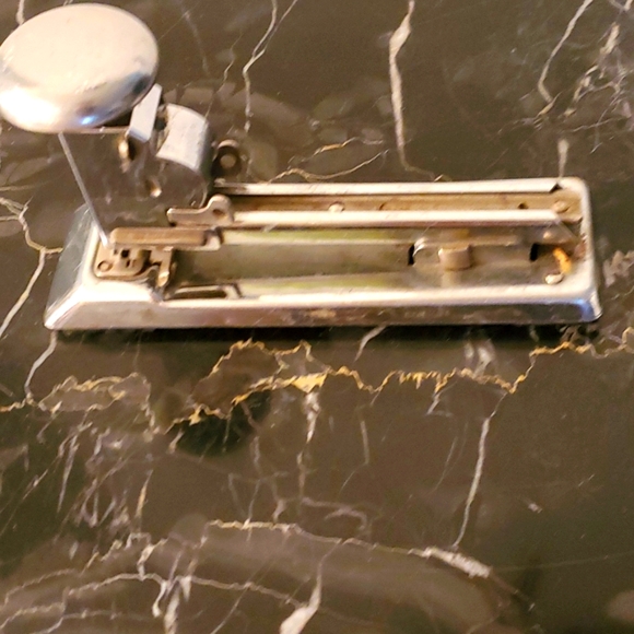 Pilot | Office | Pilot Model 42 Working Vintage Chrome Mcm Ace Fastener ...